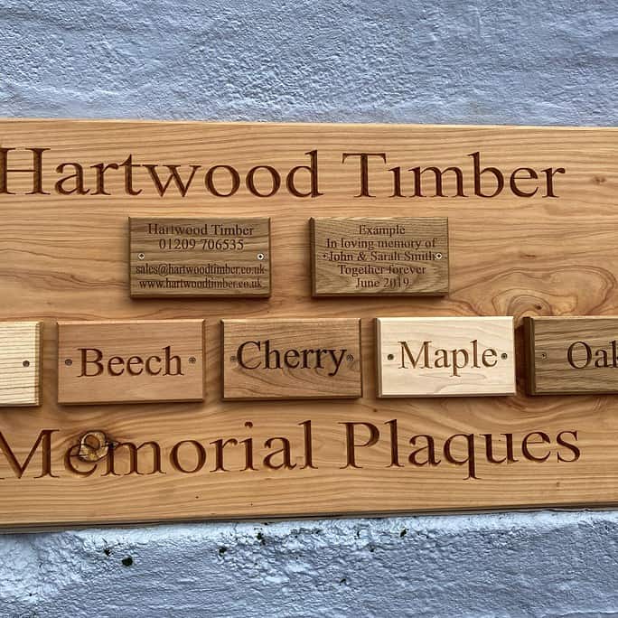 Bespoke Wooden House Signs - Hartwood Timber