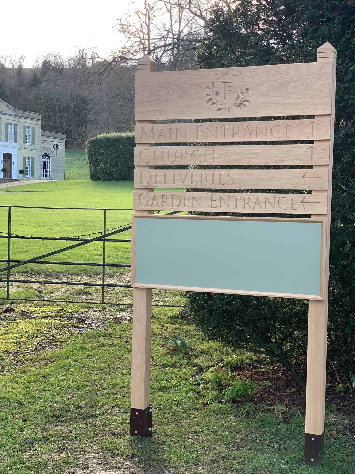 Ladder Sign - Hartwood Timber