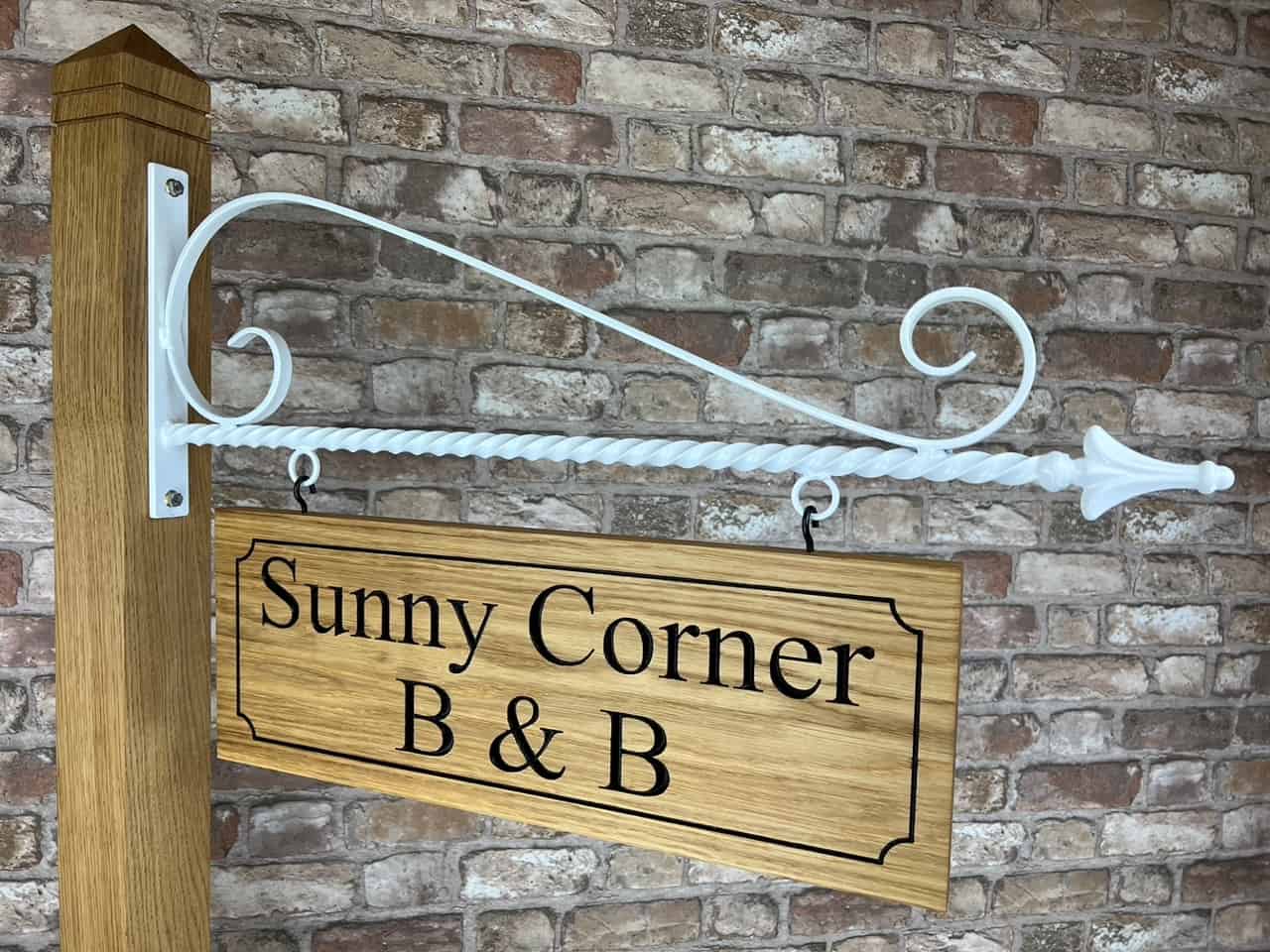 Wooden House Signs - Hartwood Timber