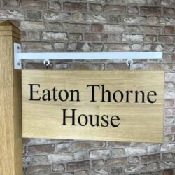 Wooden House Signs - Hartwood Timber