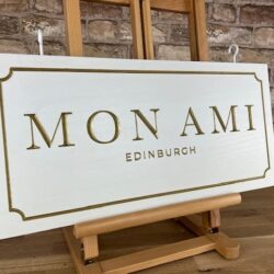 Wooden House Signs | Personalised Solid Oak — Hartwood Timber